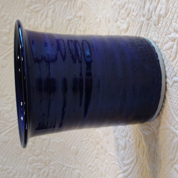 Martin's Pottery | Art | Martins Pottery Cobalt Blue Artist Signed ...